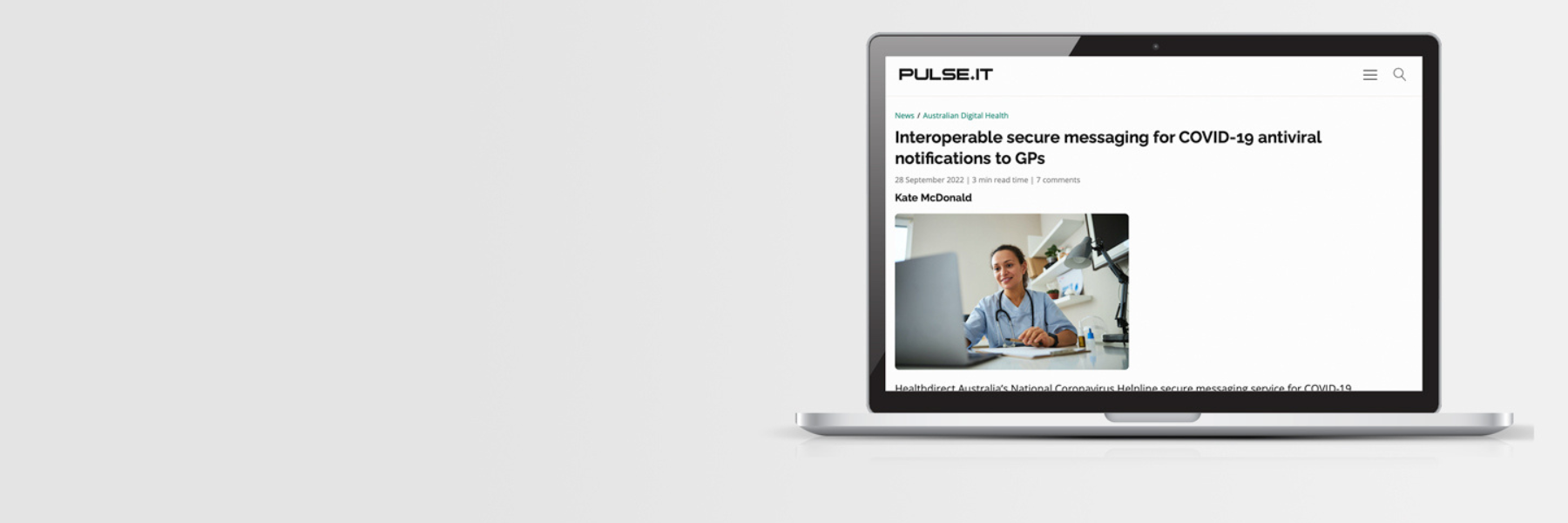 Pulse+IT: Interoperable secure messaging for COVID-19 antiviral ...